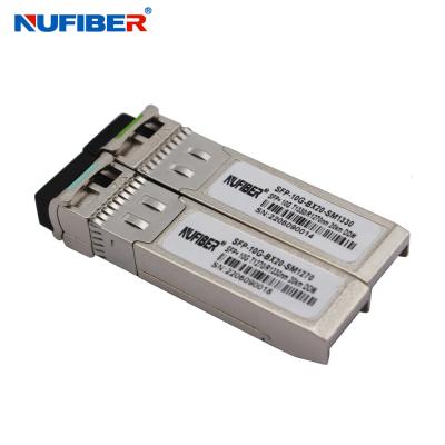 Cina Cisco compatible SFP Module 10Gbps WDM 1330nm/1270nm 20km Single Mode 20km LC SFP Transceiver in vendita