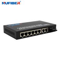 Китай 10/100M 8 port rj45 1 fiber port single fiber SM 1310nm/1550nm 20km optical fiber ethernet switch NF-S108C20A/B продается