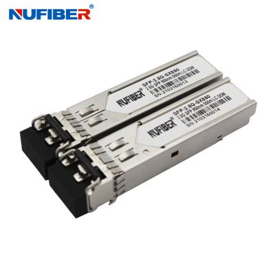 Китай модуль приемопередатчика 1310нм 2км ЛК гигабита СФП волокна 1.25Г ММФ двойной продается