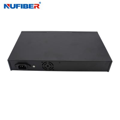 China NF-PSE5224-SFP-1U 1U Rack Type 24 Port Gigabit PoE Switch for Hikvision IP Camera with Power Priority Mechanism and 8.8Gbps Switch Capability for sale