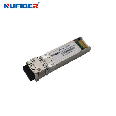 China 10G SFP+ Transceiver 80km CWDM 1470nm 1570nm Duplex LC DFB Single Mode SFP Module for sale