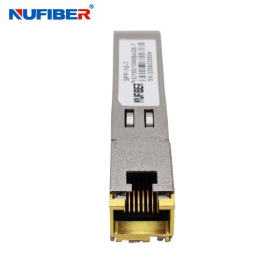 中国 シスコ対応 100m 10/100/1000Mbps 銅 RJ45 モジュール 販売のため