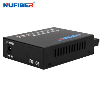 China 100M Ethernet Fiber Switch 2 UTP 1 SC Port Single Mode Single Fiber Fiber Ethernet Switch for sale