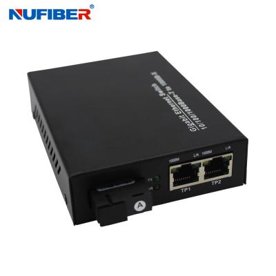 China MM 850nm 0.55km SC Fiber Ethernet Switch Broadcast Storm Protection Fiber Ethernet Switch for sale
