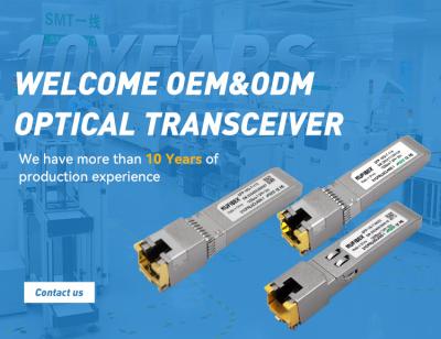 China 10G 20km SMF Duplex LC Single Mode Duplex LC 1310nm SFP+ Optical Transceiver for sale