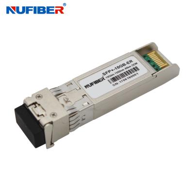 Cina SFP-10G-ER 40km 1550nm Trasmettitore a doppia fibra LC singolo DDM 10G SFP+ in vendita