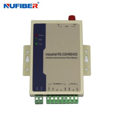 China GM168SM-F20A/B  SM Bidi 20km RS232/422/485 Serial To Fiber Converter for sale