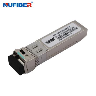 Китай 1270 / 1330 нм WDM 10G SFP+ трансивер 20 км LC DDM, совместимый с Tplink продается