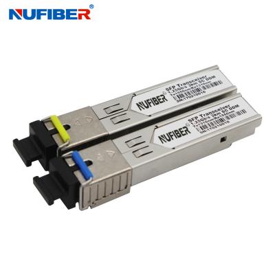 GE-BX03-SM1310S 3km 1.25G SFP Transceiver 1310nm 1550nm RoHS Compliant