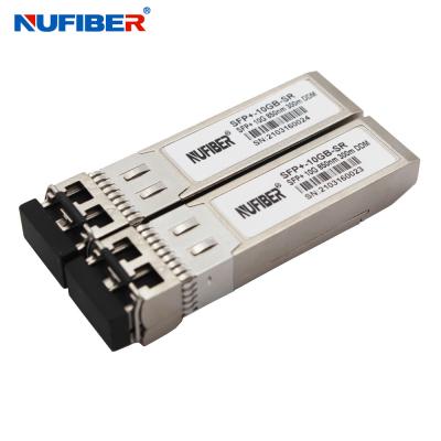 Cina modulo ottico del ricetrasmettitore del duplex 1310nm 300m LC del ricetrasmettitore 10G SFP+ MMF di 10G SFP+ in vendita