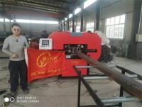 China 50mm Maximum Punching Thickness Auto Punch Machine For Square Pipes for sale