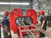 China APESP-100 Square Pipe Automatic Punching Machine PLC Controlled Steel Structure for sale