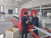China Electric Square Pipes Automatic Punching Machine With PLC Control for sale