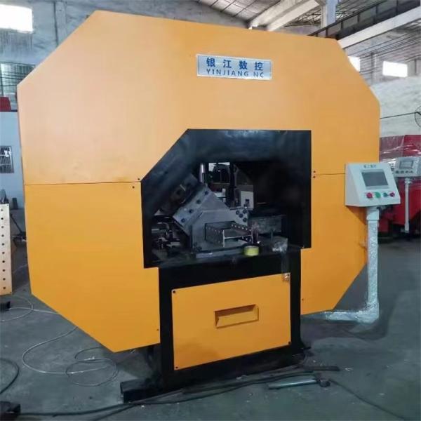 H型鋼のパンシング・シーリング・マシン 精密・多重安全メカニズム パンシング・マシン ハイドロリック