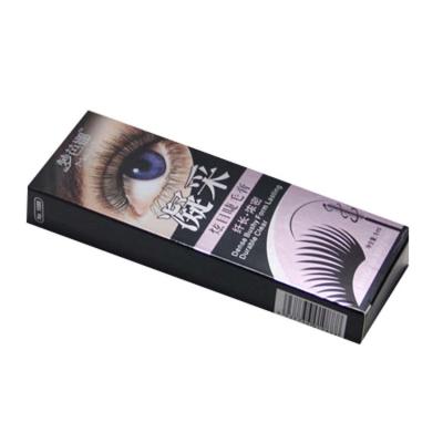 China reverse tuck eyelash paper box  custom tuck eyelash color box  luxury tuck eyelash pack box for sale