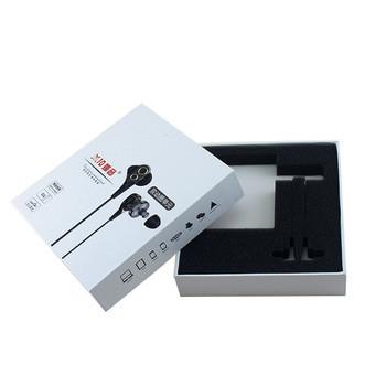 China lid and base headsets packaging gift box  China supplier headphone paper box for sale