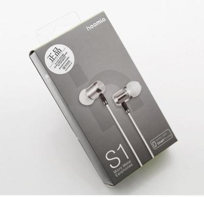 China custom micro metal earphone box China bespoke micro headset paper box for sale