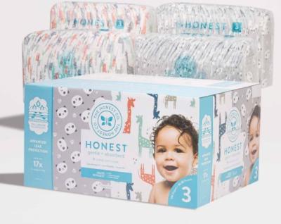 China cardboard diaper box  China factory direct sell dipaer color box for sale