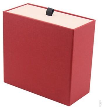China custom embossed texture special drawer paper box   luxury jewelry packaging  ring necklace drawer box for sale