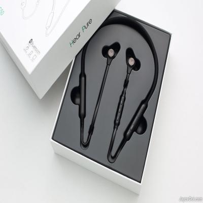 China Hi-fi earphone packaging rigid gift box with EVA foam  luxury headphone paperbox for sale