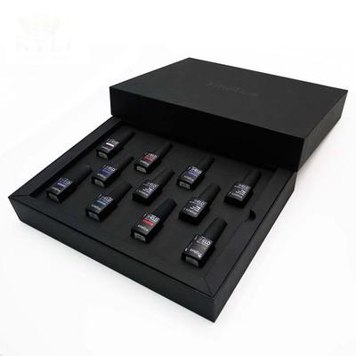 China black lipstick box custom lip gloss lip balm lip liner gift box  lip brush lip cream gift box for sale