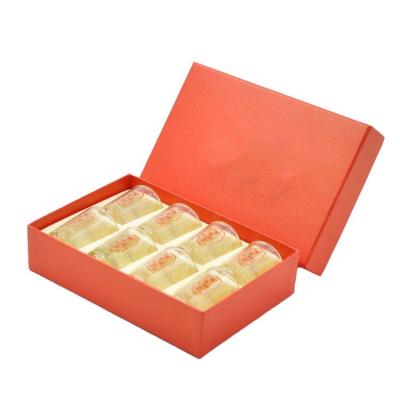 China custom wineglass rigid gift box  two four six eight pieces wine cups gift box for sale