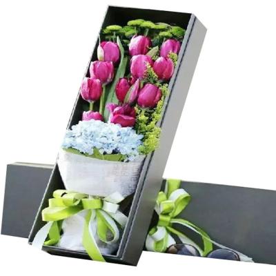 China custom Valentine's Day flower gift box Father's Day flower packaging box Mother's Day pack box Teacher's Day gift box for sale