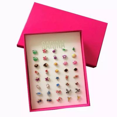 China bespoke brooch gift box hairpin paper box breastpin paper box for sale