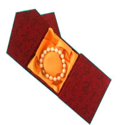 China bespoke Buddha bead gift box prayer bead paper box hinged bead box with magnets for sale