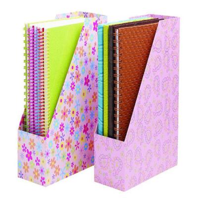China custom stationery gift box  file folder packaging box binder box book paper box for sale