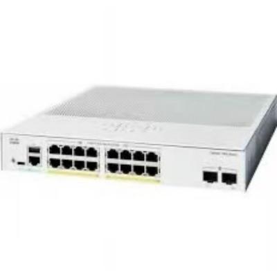China Cisco Switch C1300-16P-2G : 16-Port PoE+ Gigabit , 195W Power , SFP Uplinks for sale
