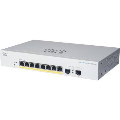 中国 コンパクト 8ポート ギガビット シスコ スイッチ SFP & Web管理 CBS220-8T-E-2G 販売のため