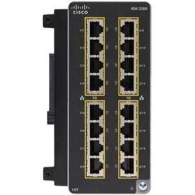 Китай 16-портный гигабитный, промышленный Cisco модуль IEM-3300-16T = надежный и безопасный продается