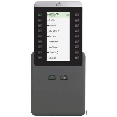 China Cisco CP IP Telephone KEM : Expandable Keys , Multi-Line Support & Seamless UC Integration for sale