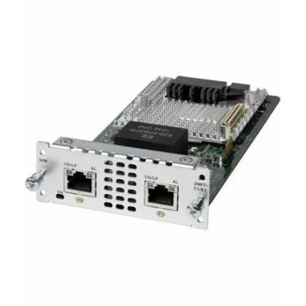 シスコ モジュール NIM-2MFT-T1/E1 : ISR 4000 ルータのためのデュアルポート T1/E1 サポート,マルチプロトコル 柔軟性