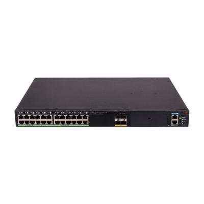 China 36-Port Gigabit PoE+ Switch For Harsh Environments - DIN Rail Mount for sale