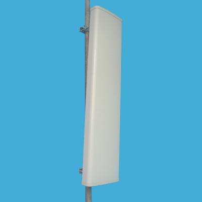China Outdoor Base Station Sector Panel Antenna 12/15dBi 65 Degree Vertical Polarized for sale