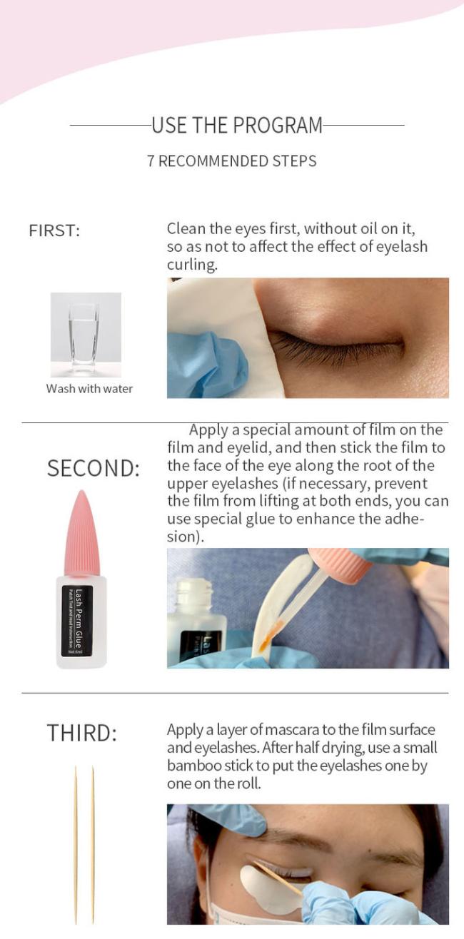 L'occhio di prezzo franco fabbrica frusta i corredi che di sollevamento di Perming Lash Lift Curling Eyelash Perm dei riccioli il professionista accetta l'etichetta privata