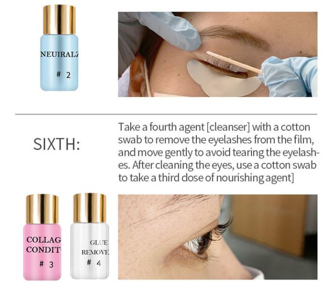 L'occhio di prezzo franco fabbrica frusta i corredi che di sollevamento di Perming Lash Lift Curling Eyelash Perm dei riccioli il professionista accetta l'etichetta privata