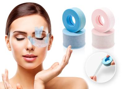Cina Nastro rosa blu del gel del silicone del microporo del nastro del ciglio di estensione del pacchetto sensibile su ordinazione 2Pcs del nastro in vendita