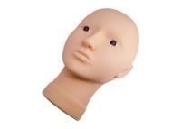 China 547g Permanent Makeup Practice Skin 3D Soft Silicone Eyebrow Microblading Practice Head for sale