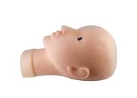 China 547g Permanent Makeup Practice Skin 3D Soft Silicone Eyebrow Microblading Practice Head for sale