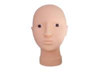 China 547g Permanent Makeup Practice Skin 3D Soft Silicone Eyebrow Microblading Practice Head for sale