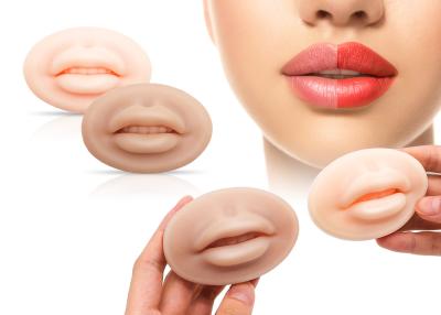 Cina Pelle permanente Microblading di pratica di trucco del labbro molle del silicone in vendita