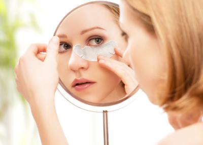 Cina L'idrogel sotto la benda eliminabile Eyepads delle toppe del gel dell'occhio foggia l'estensione in vendita