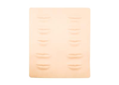 Cina pelle artificiale di trucco delle labbra di pratica del silicone 3D di Microblading del tatuaggio permanente del labbro in vendita