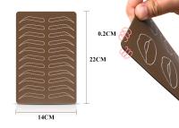 China 0.2cm Soft Silicone Permanent Makeup Practice Skin Microblading Tattoo for sale