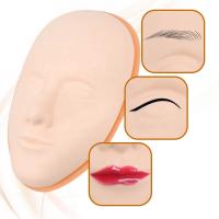 China 5D Silicone Permanent Makeup Practice Skin Eyebrow Eyeliner Lip Microblading for sale