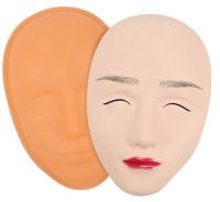 China 5D Silicone Permanent Makeup Practice Skin Eyebrow Eyeliner Lip Microblading for sale