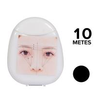 China Micro Per - Inked Brow Mapping String Line For Microblading Eyebrow Black 10m 20m for sale